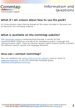 Key Words Resource Pack | Commtap