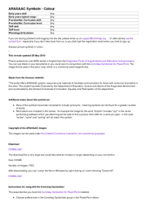 ARASAAC Symbols - Colour | Commtap